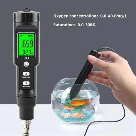 Portable Digital Dissolved Oxygen And Temperature Meter Oxygen Analyzer Dissolved Oxygen