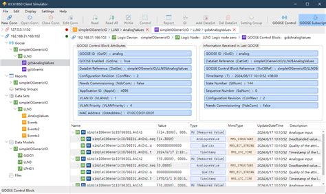 Iec61850 Client Simulator Iec61850 Client Simulator