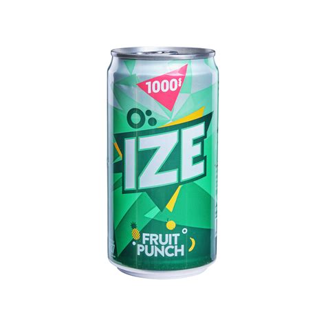 Ize Fruitpunch Can 25cl Silver Quality Award 2024 From Monde Selection