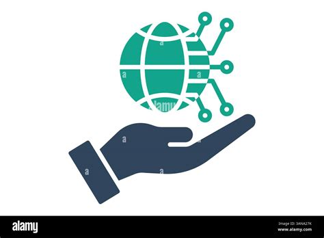 Digital Asset Icon Solid Icon Style Icon Related To Digital Marketing