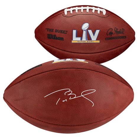 Tom Brady Tampa Bay Buccaneers Autographed Super Bowl Lv Pro Football