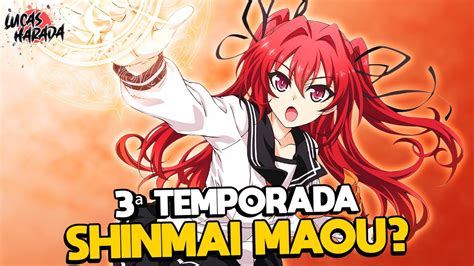 Confirmada A 3ª Temporada De Shinmai Maou No Testament Youtube