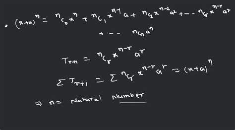 State And Prove Binomial Theorem For Any Positive For Integer N Filo
