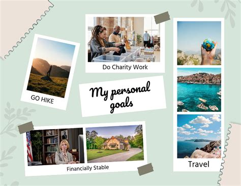 Free Vision Board Templates To Customize Online