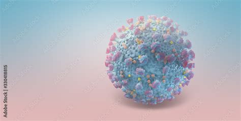 Scanning Electron Microscope Image Shows Sars Cov 2 2019 Ncov The