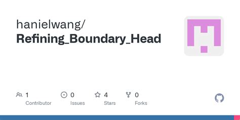 Github Hanielwangrefiningboundaryhead