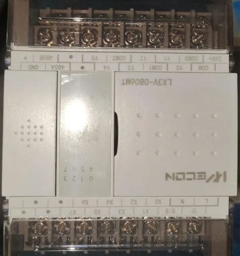 120 240 V Ac 7 Segment Led Wecon Programmable Controller Lx3v 0806mt A2 Current 0 5 A