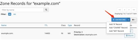 Adding An SRV Record Step By Step Instructions Web Hosting Malaysia Server Cloud Domain