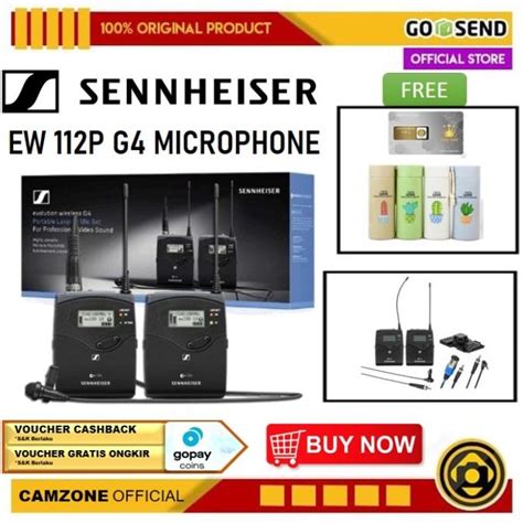 Jual Sennheiser Ew 112p G4 Wireless Microphone Original Terbaik
