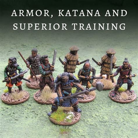 Mua Wargames Delivered Warlords Of Erehwon Daimyo And Retinue 28mm Base Japanese Fantasy