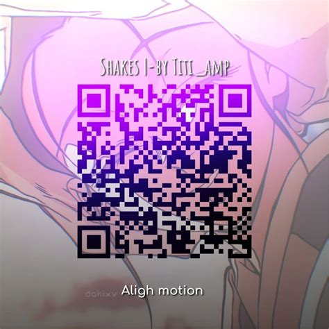 Code By Me Shakes By Titi Just For Laughs Videos Alight Motion Qr Code Text Coding