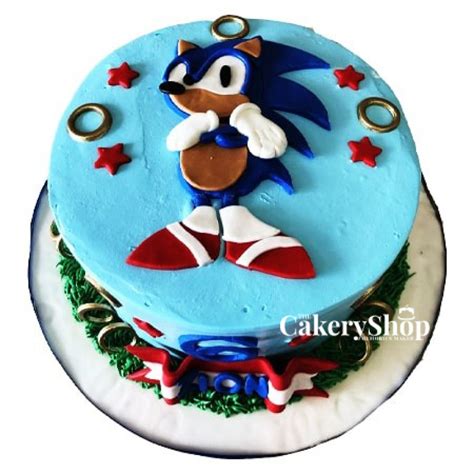 Buy Send Sonic Birthday Cake Best Deals The Cakery Shop