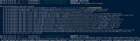 基于springboot跟rabbitmq实现的死信队列