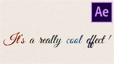 Easily Animate Handwriting In After Effects With A Template YouTube