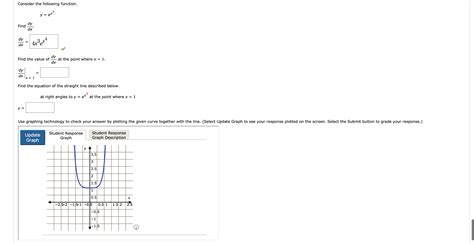 Solved Consider The Following Function Y Ex4 Find Dxdy Chegg Com