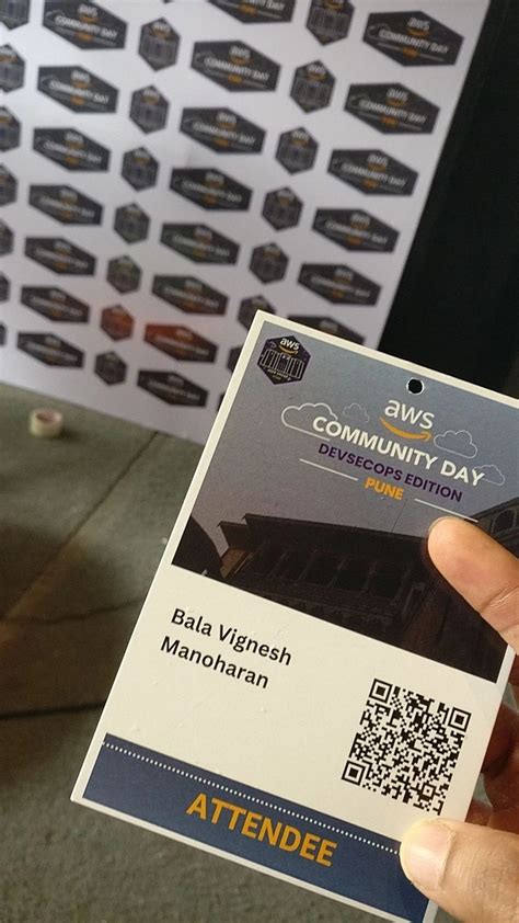 Bala Vignesh Manoharan On Linkedin Awscommunityday Punetech Cloudcomputing Aws Acdp24