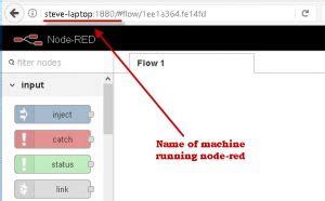 The Node Red Editor