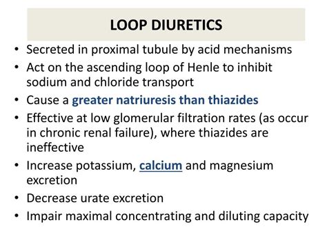 Ppt Thiazide Diuretics Powerpoint Presentation Free Download Id