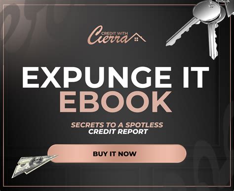 Expunge It The Ebook Credit With Cierra