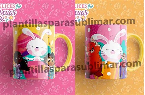 Plantillas Pascua Disney Tazas Plantillas Gratis Plantillas Para