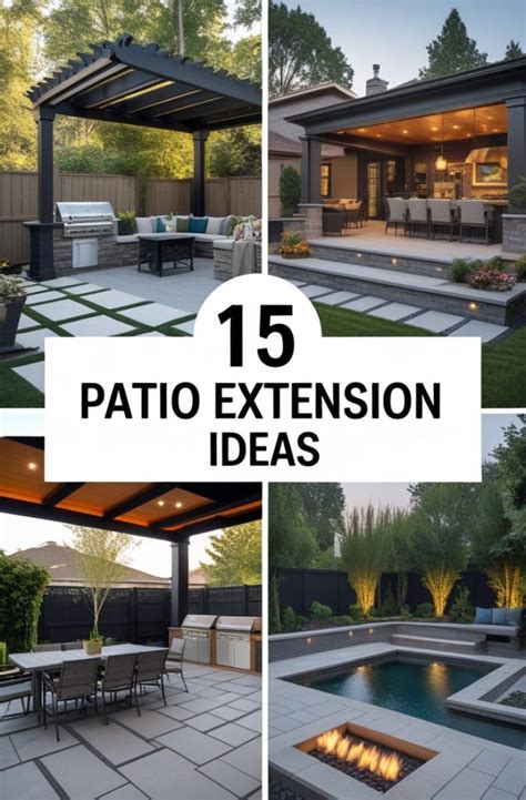 15 Patio Extension Ideas To Maximize Outdoor Living Space