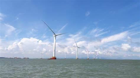 葛洲坝助力福建福清海坛海峡海上风电全容量并网发电