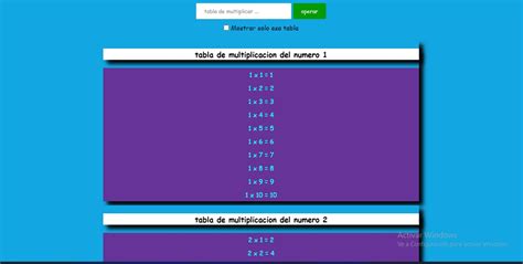 Github John11000generar Tablas De Multiplicar Js