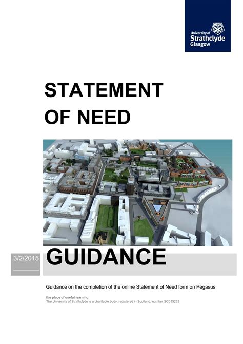 Statement Of Need Template Spark Premium Template Template Spark