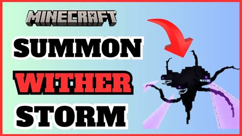 How To Summon Wither Storm In Minecraft No Mods Ykajuo