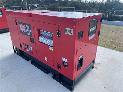 60kva Silenced Diesel Generator Excavation Equipment