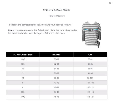 How To Help Your Customers Pick The Right Size And Reduce Order Returns Ecommerce Size Guide