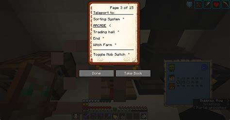 A Redstone Based Ui That We Built On Our Co Op Ultra Hardcore World Of 8300 Ingame Days R