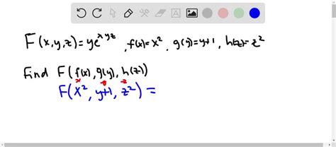 involve functions of three variables begin{alig…