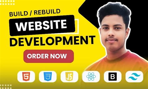 Do Build Rebuild Custom Website Frontend Web Developer By Hasanmehedidev Fiverr