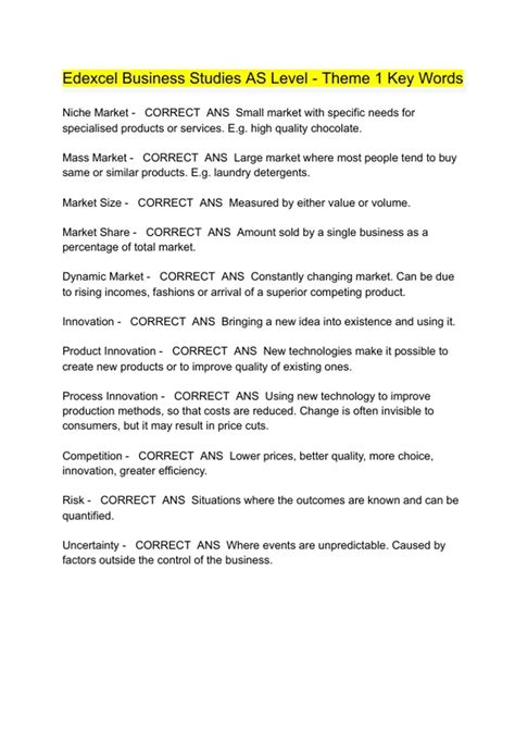 Edexcel A Level Economics All Diagrams A Level Edexcel Business Formulas Business Calculations