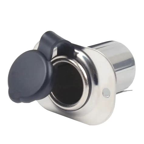 Marine Grade Stainless Steel 12 Volt Socket Za
