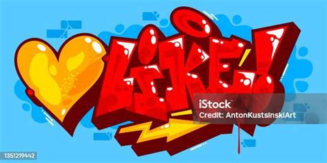 그래피티 어반 스트리트아트 스타일 글꼴 글래팅 벡터 일러스트 아트와 같은 다채로운 추상단어 그래피티에 대한 스톡 벡터 아트 및