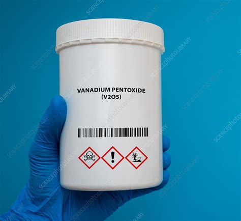 Vanadium Pentoxide Stock Image F045 1429 Science Photo Library
