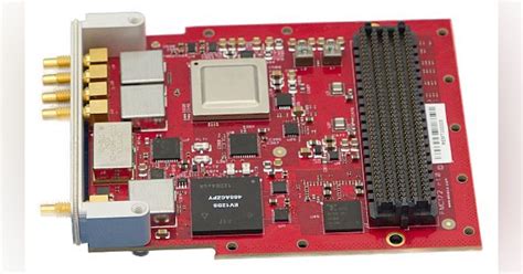 Fmc Mezzanine Card For Embedded Computing In Ew Radar And Communications Introduced By Abaco