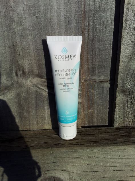 Review Kosmea Moisturising Lotion Spf 30 Wellness By Kels