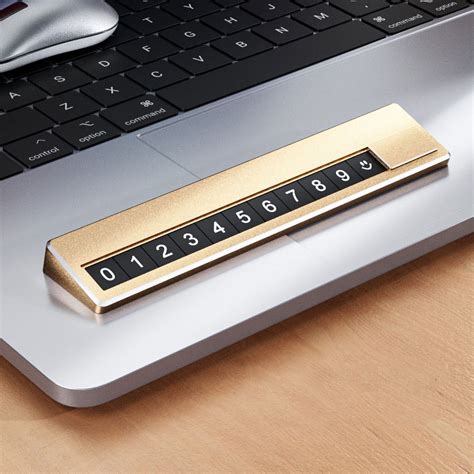 자동차 임시 주차 표지판 이동 번호판 안경 금속 이동 차량 휴대폰 번호 숨겨진 주차 표지판 Aliexpress