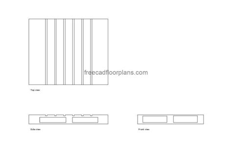 Chep Pallet Free Cad Drawings