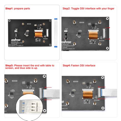 5 Dsi Screen For Raspberry Pi