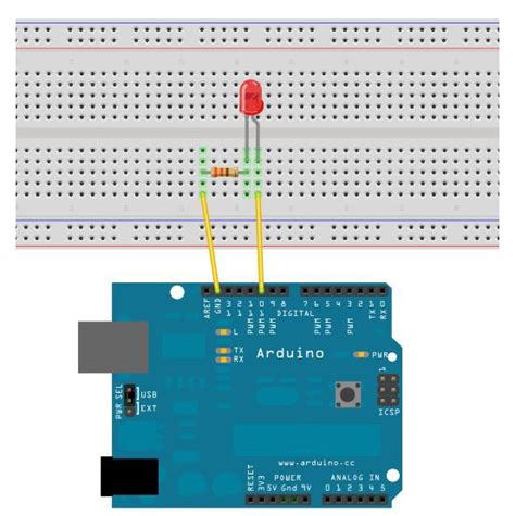 學習ING Arduino UNO學習 控制外接LED燈