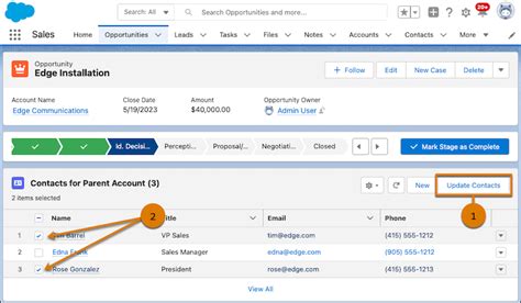 Performing Mass Quick Actions On Related Lists In Salesforce The Marks Group Small Business