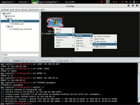 Armitage Gui Metasploit Hacker Web Security