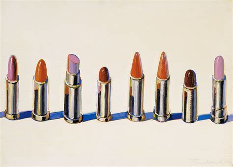 Wayne Thiebauds Museum Worthy Lipstick Lineup Is The Makeup Mood For