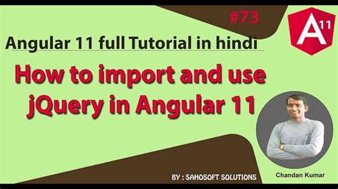 How To Import And Use Jquery In Angular 11 Angular 11 Full Tutorial