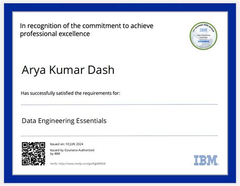 Arya Kumar Dash On Linkedin Dataengineering Ibmdata Coursera Continuouslearning 17 Comments
