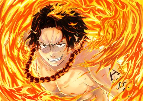 One Piece 4k Portgas Ace Wallpaper Hd Anime 4k Wallpapers Images And